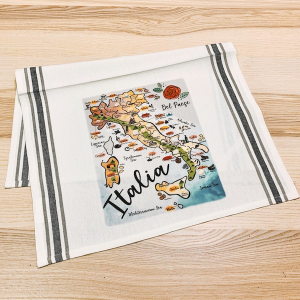 Italian Tea Towels - Etsy