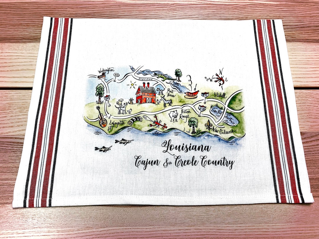 Louisiana Cajun and Creole Note Card - Etsy