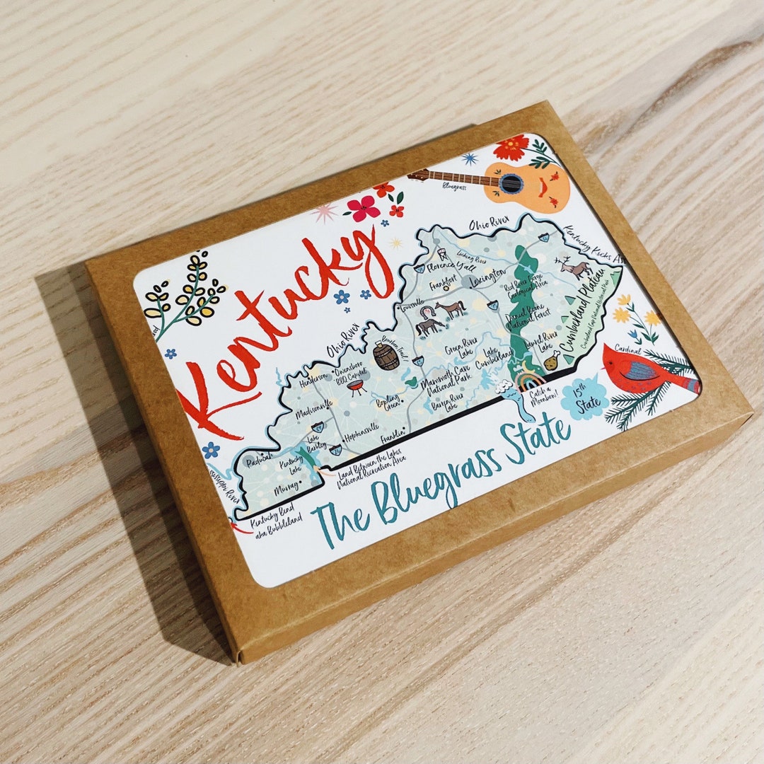 Kentucky Card Box Set - Etsy