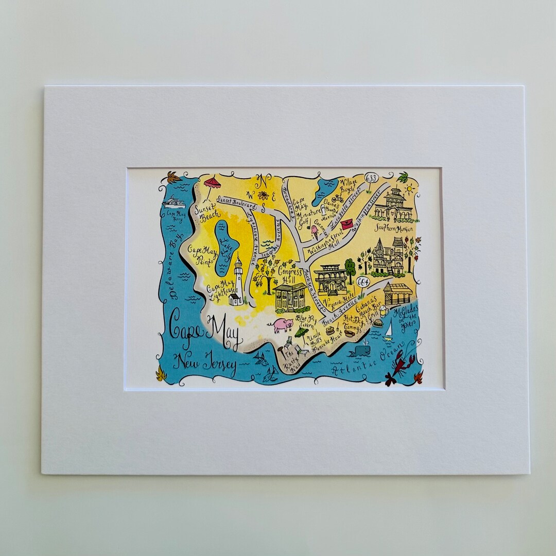 Cape May Art Print - Etsy