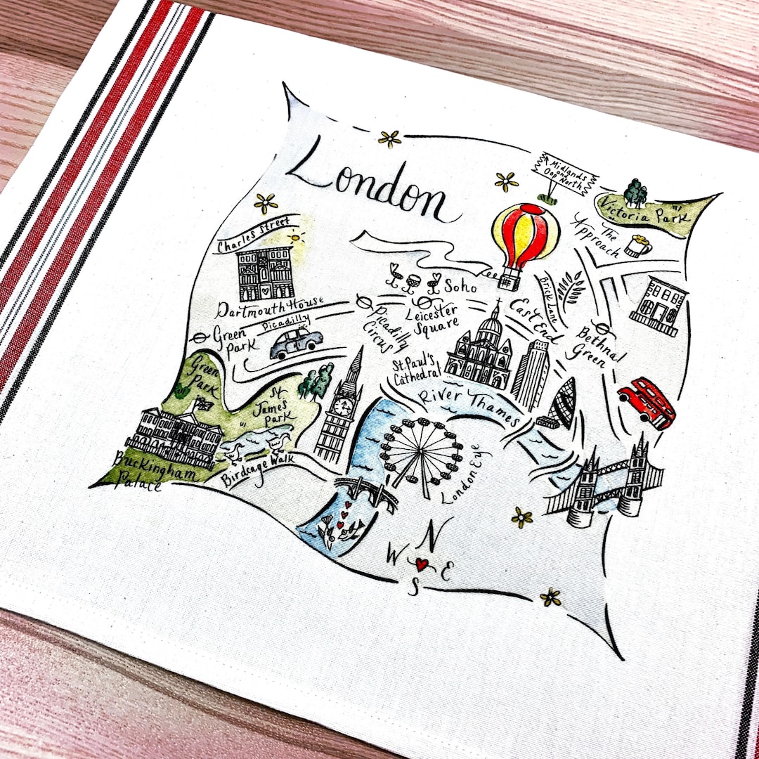 London Note Card (design 2) - Etsy