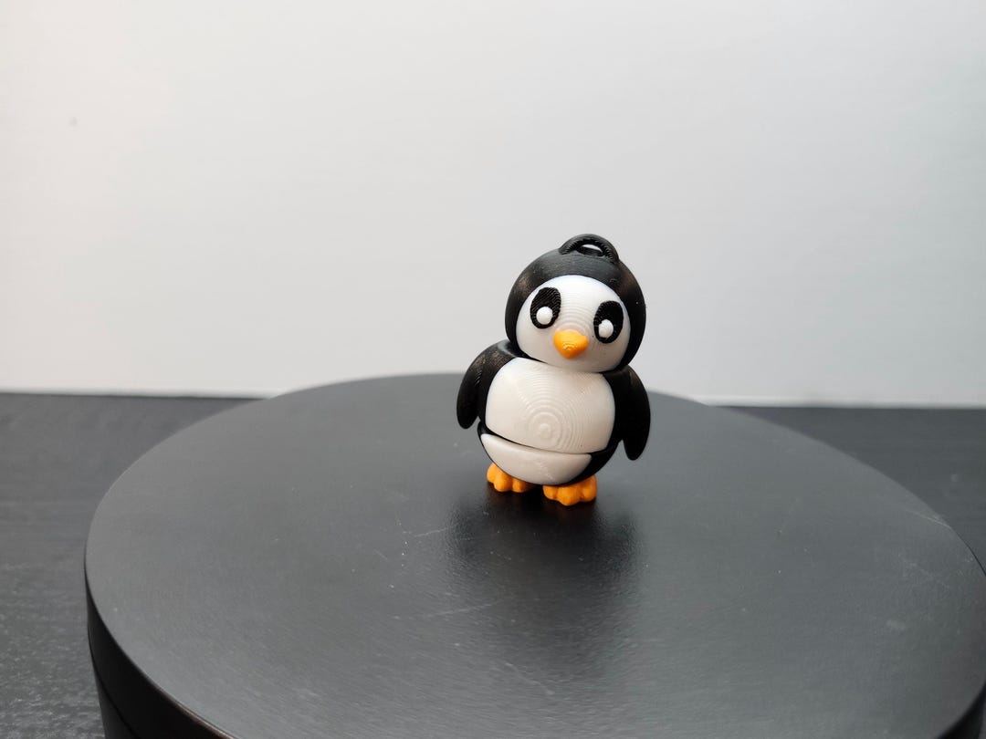 Articulated Penguin Wigglet - 3D Printed Fidget Friend - Etsy
