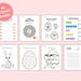 40 Printable Easter Activity Book Includes Coloring Pages, Activity ...