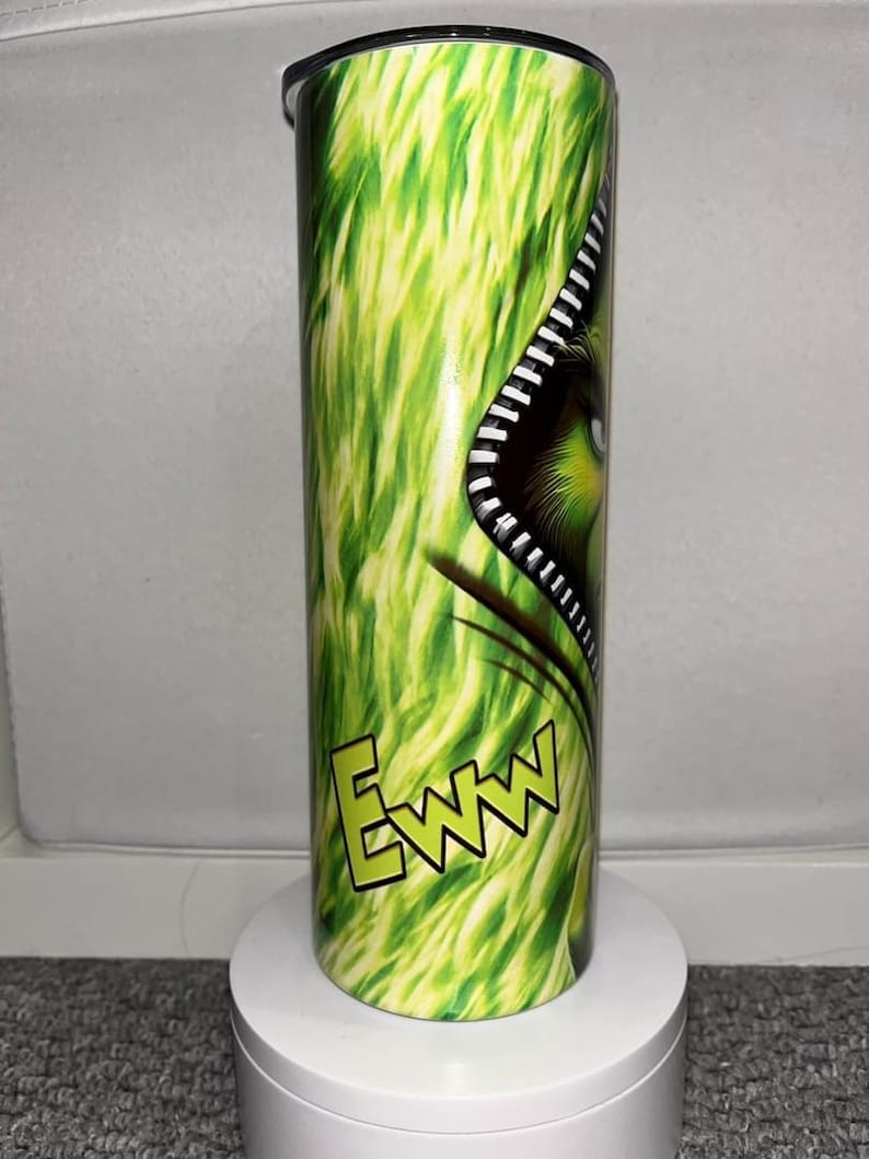 Grinch - Eww People Zipper Tumbler - 20 Oz Tumbler - Etsy