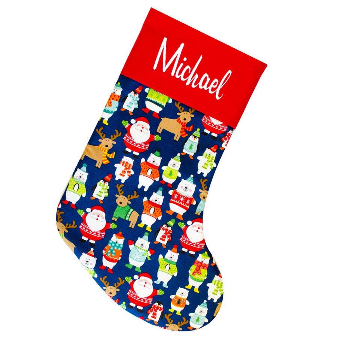Kids Stockings Personalized, Kids Stockings Christmas, Personalized ...
