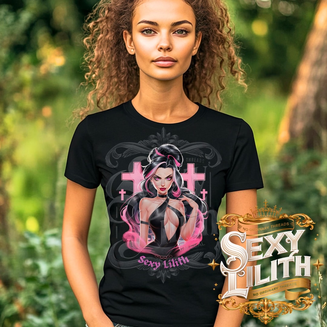 Gothic Lilith Shirt | Lilith T-shirt | Gothic Lilith Tee | Exotic ...