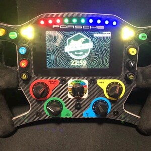 LM Hypercar Sim Racing Wheel Le Mans Porsche - Etsy
