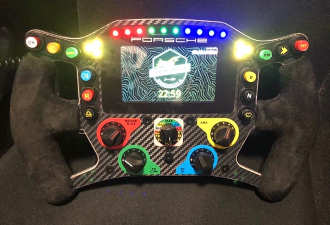 LM Hypercar Sim Racing Wheel Le Mans Porsche - Etsy