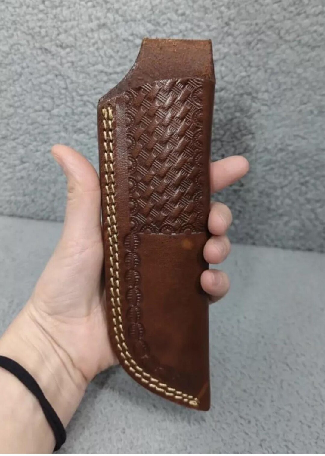 Custom Handmade Leather Knife Sheath Fixed Blade Belt Sheath Knives ...