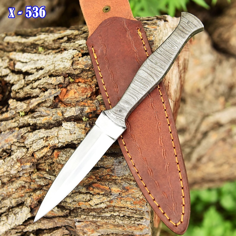 Handmade Double Edged Boot Knife , Best Hunting Knife , Handmade Knives ...