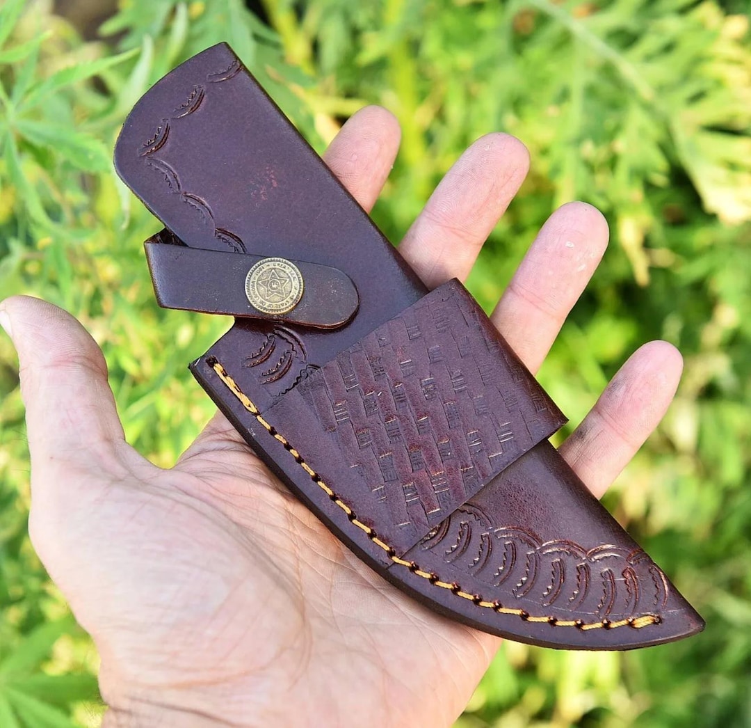 Universal Knife Sheath, Crafted Leather Knife Holster, Fix Blade Knife ...