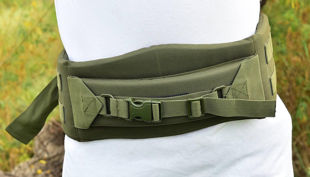 Handmade Military Alice Belt Kidney Pad Waist Belt Camping Outdoor Belt ...