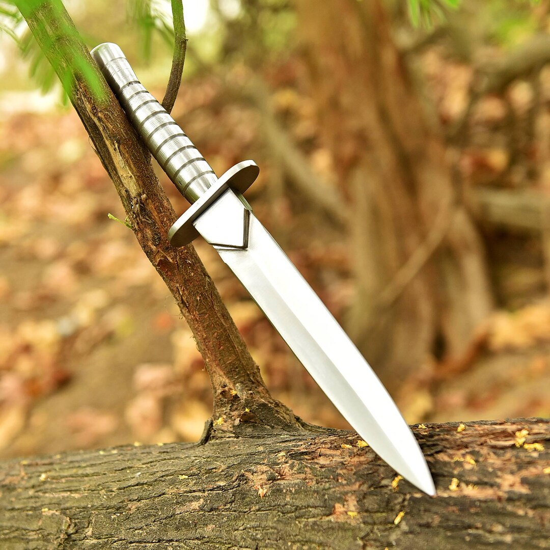 Handcrafted Fairbairn-sykes Commando Double Edge Knife - WW2 British ...