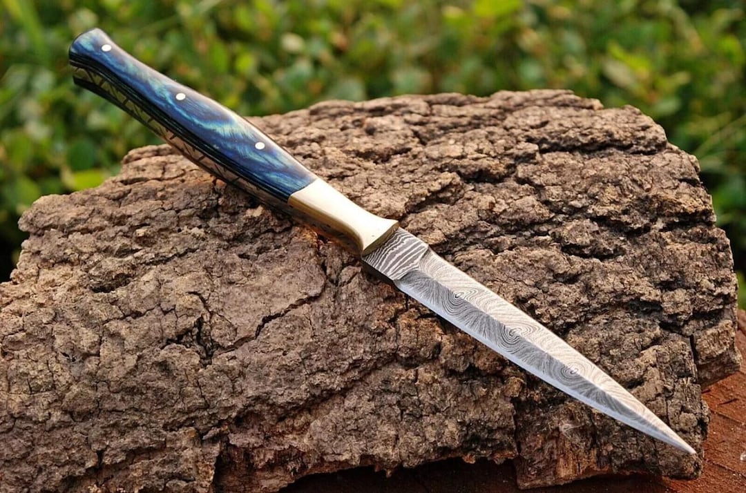 Handmade Double Edged Boot Knife, Best Hunting Knife, Handmade Knives ...
