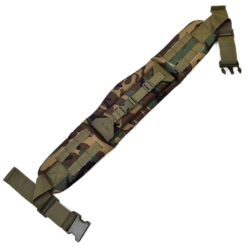 Handmade Military Alice Belt Kidney Pad Waist Belt Camping Outdoor Belt ...