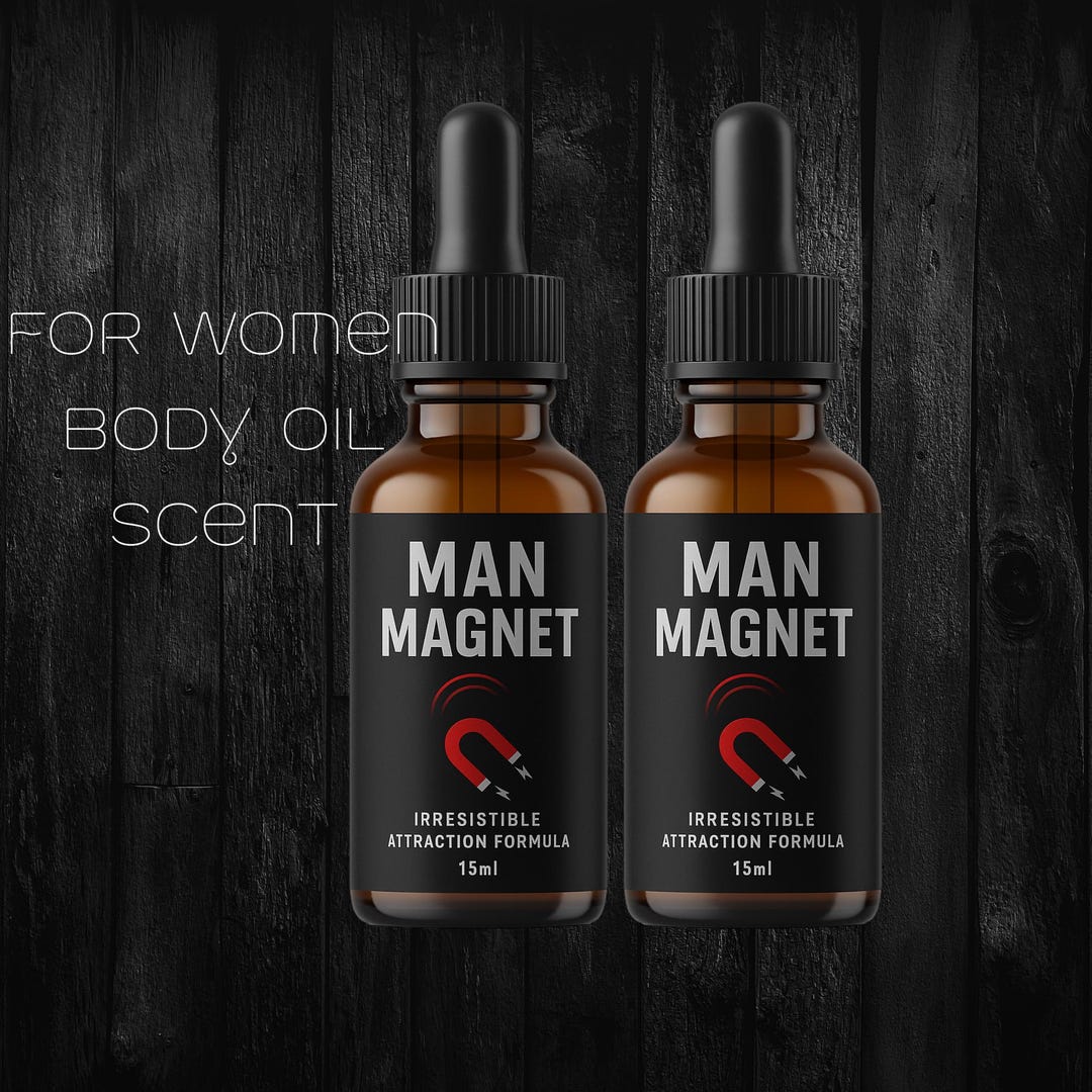 Man Magnet Attraction Spray for Women Two Bottles – Pheromone Perfume ...