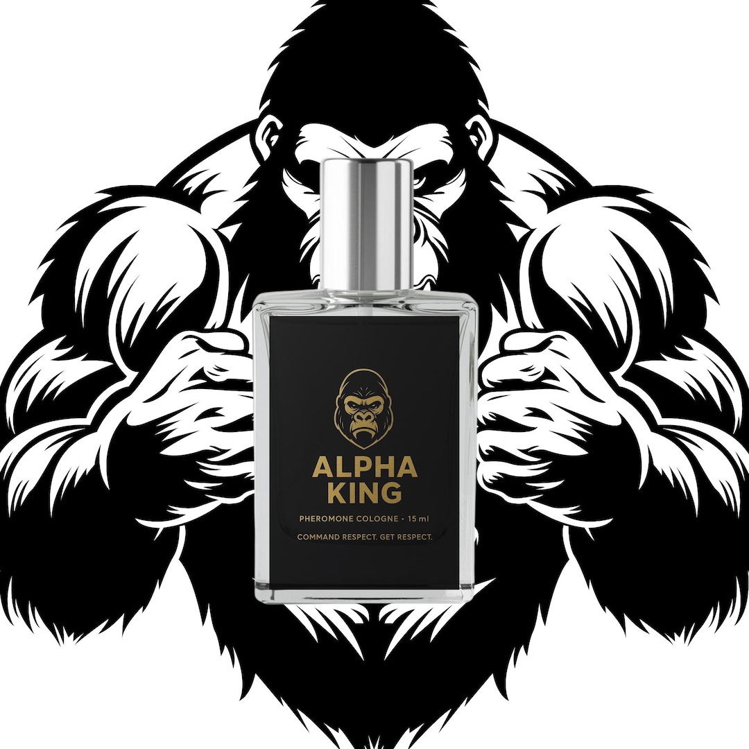 Alpha King Pheromone Cologne for Men – Musk & Androsterone, 15ml - Etsy