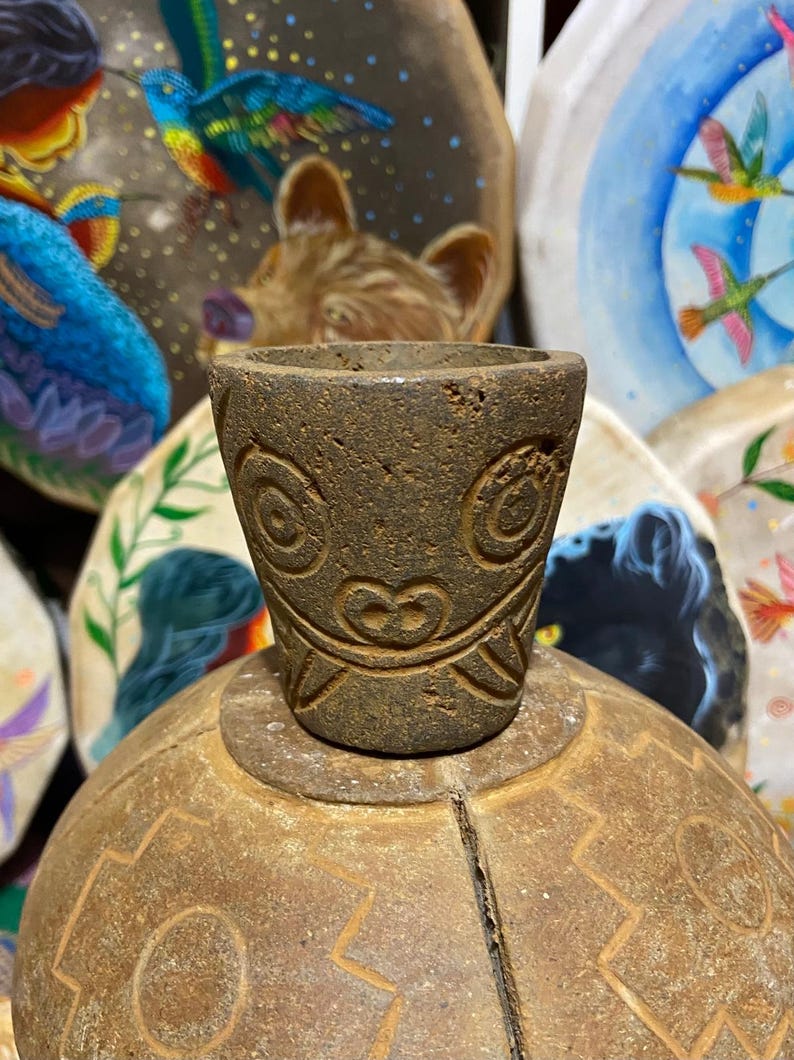 Rare Chavín Stone Cup | Hand-carved Shamanic Art Vessel | Ancient ...