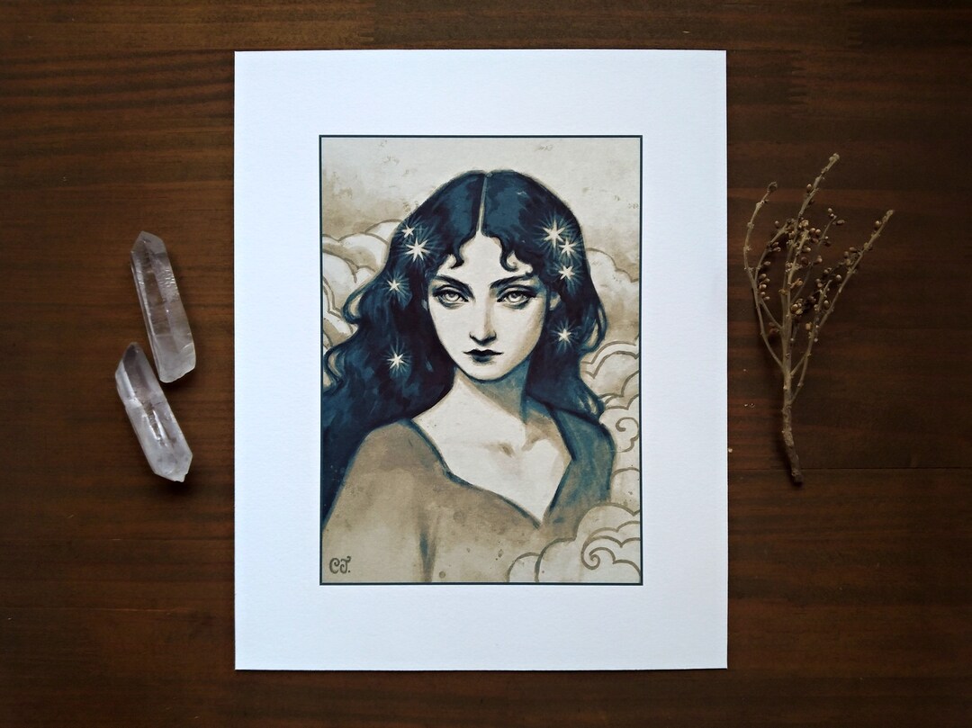 Pre-order Celestial Muse Limited Edition Giclée Print - Etsy