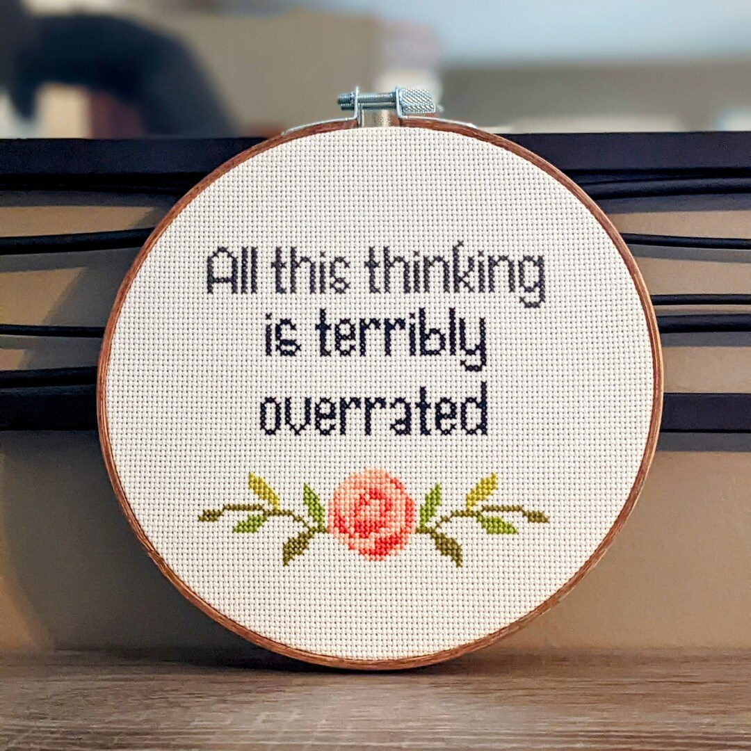 All This Thinking is Terribly Overrated Finished Downton Abbey Cross ...