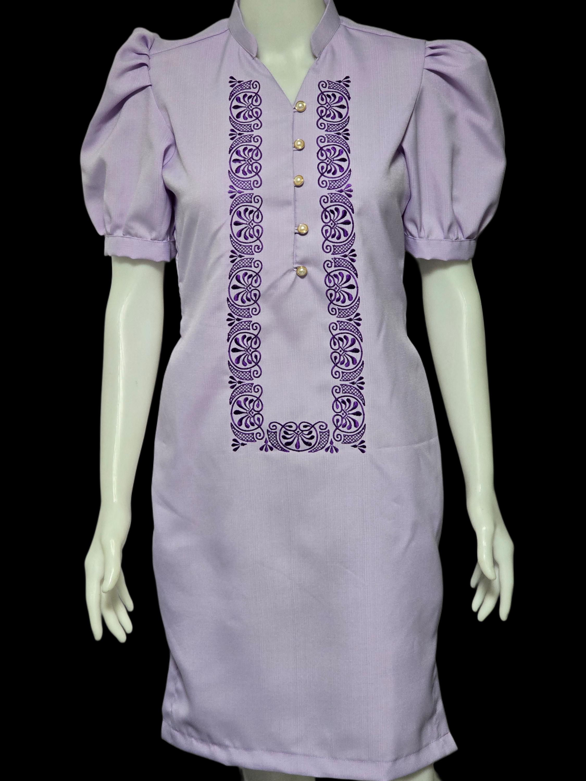 Formal Miyaki Barong Dress - Etsy