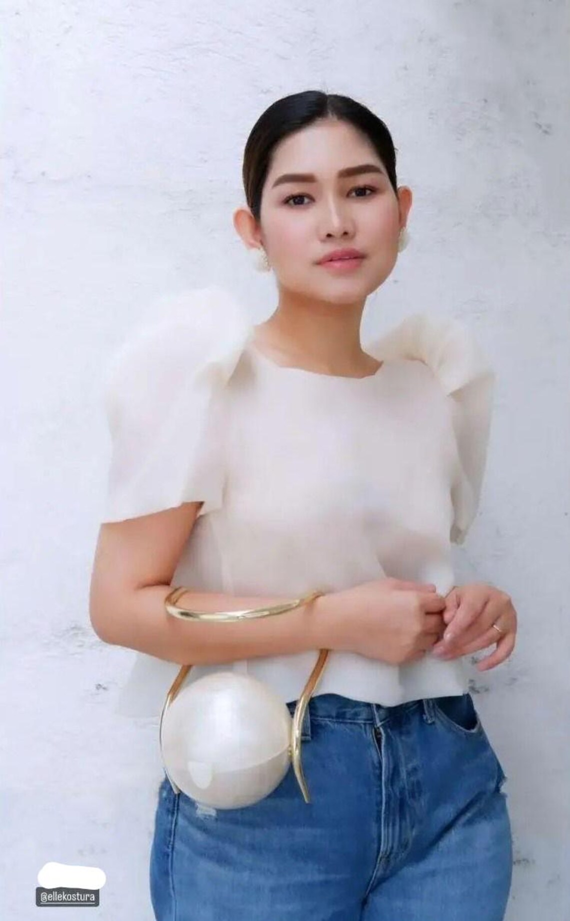 Modern Filipiniana Jusi Kimono Blouse/kimona Top for Women – Formal ...