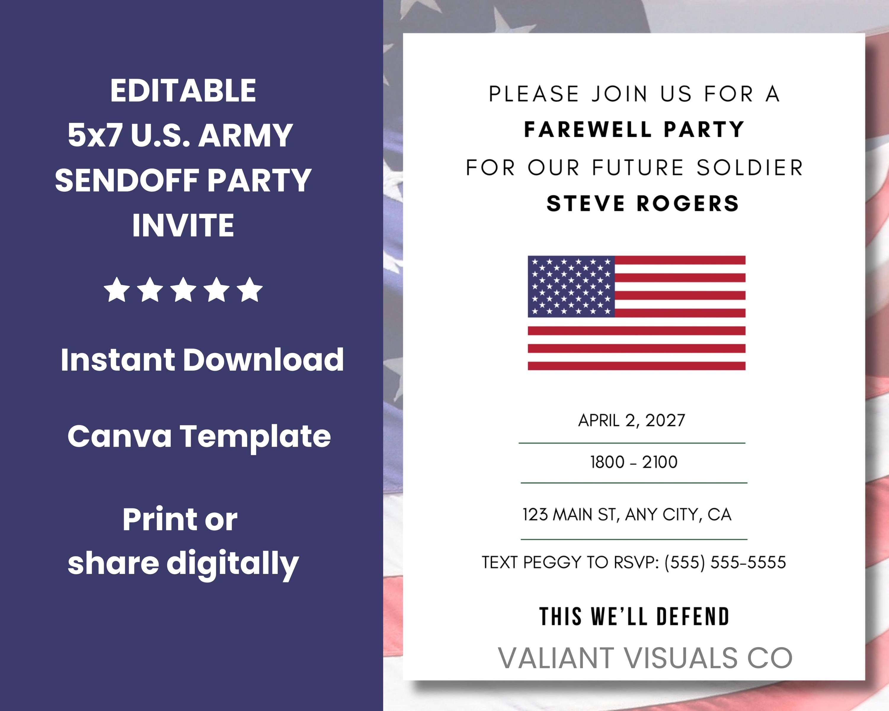 Printable 5x7 Military Bootcamp Graduation Congratulations Card ...