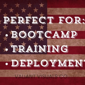 Printable 5x7 Military & Bootcamp Well Wishes Cards | Encouragement ...