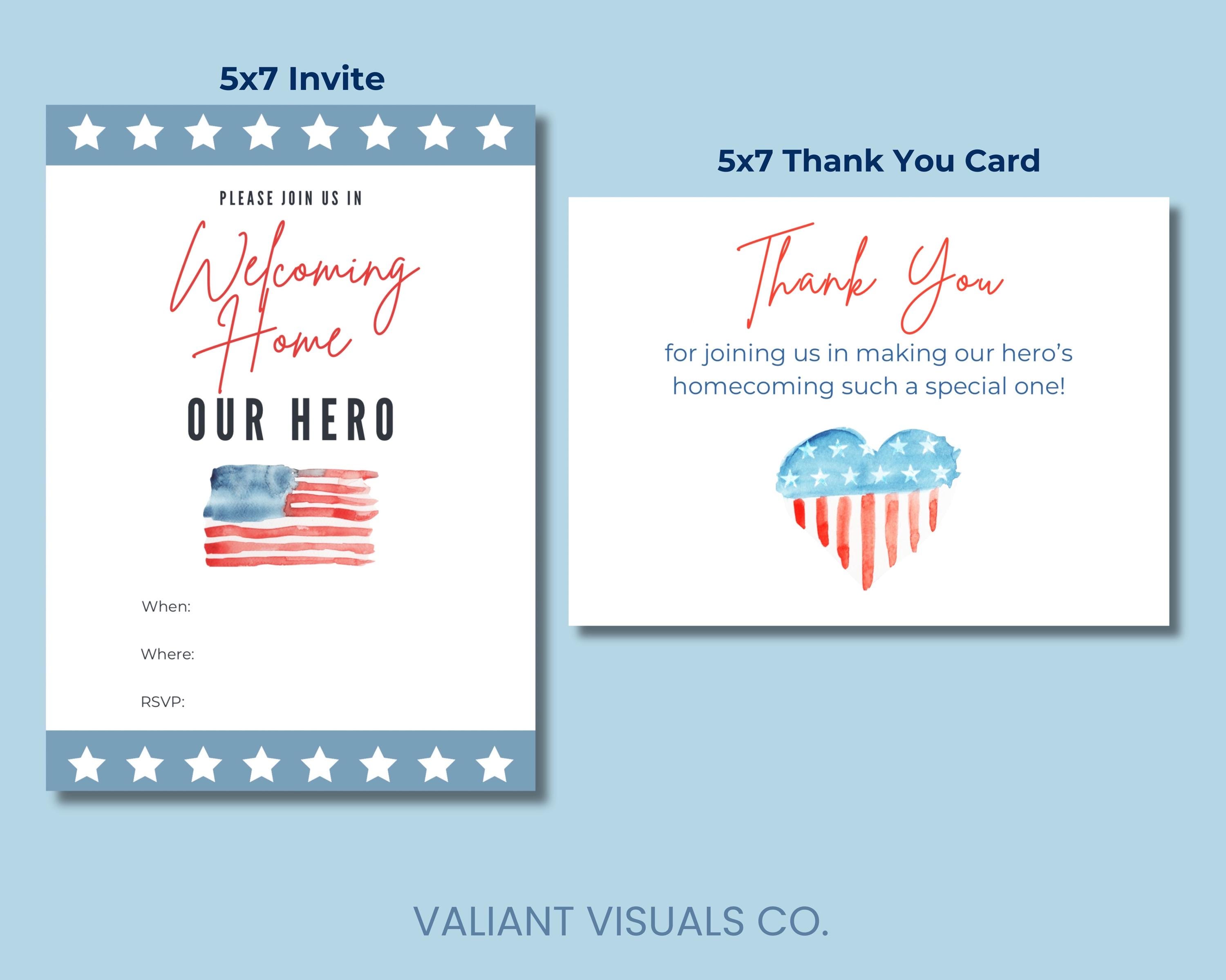Editable Printable Military Spouse Event Invitation | 5x7 Milspouse ...