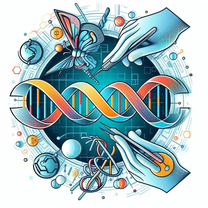 DNA Editing and Butterflies - Etsy