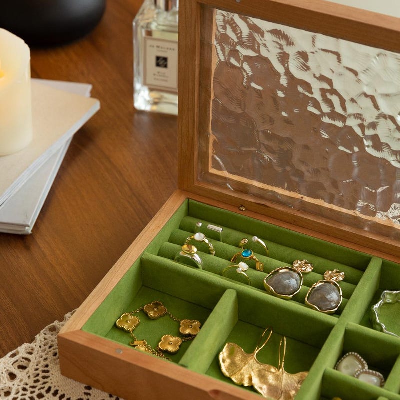 Wood Jewelry Box - Etsy