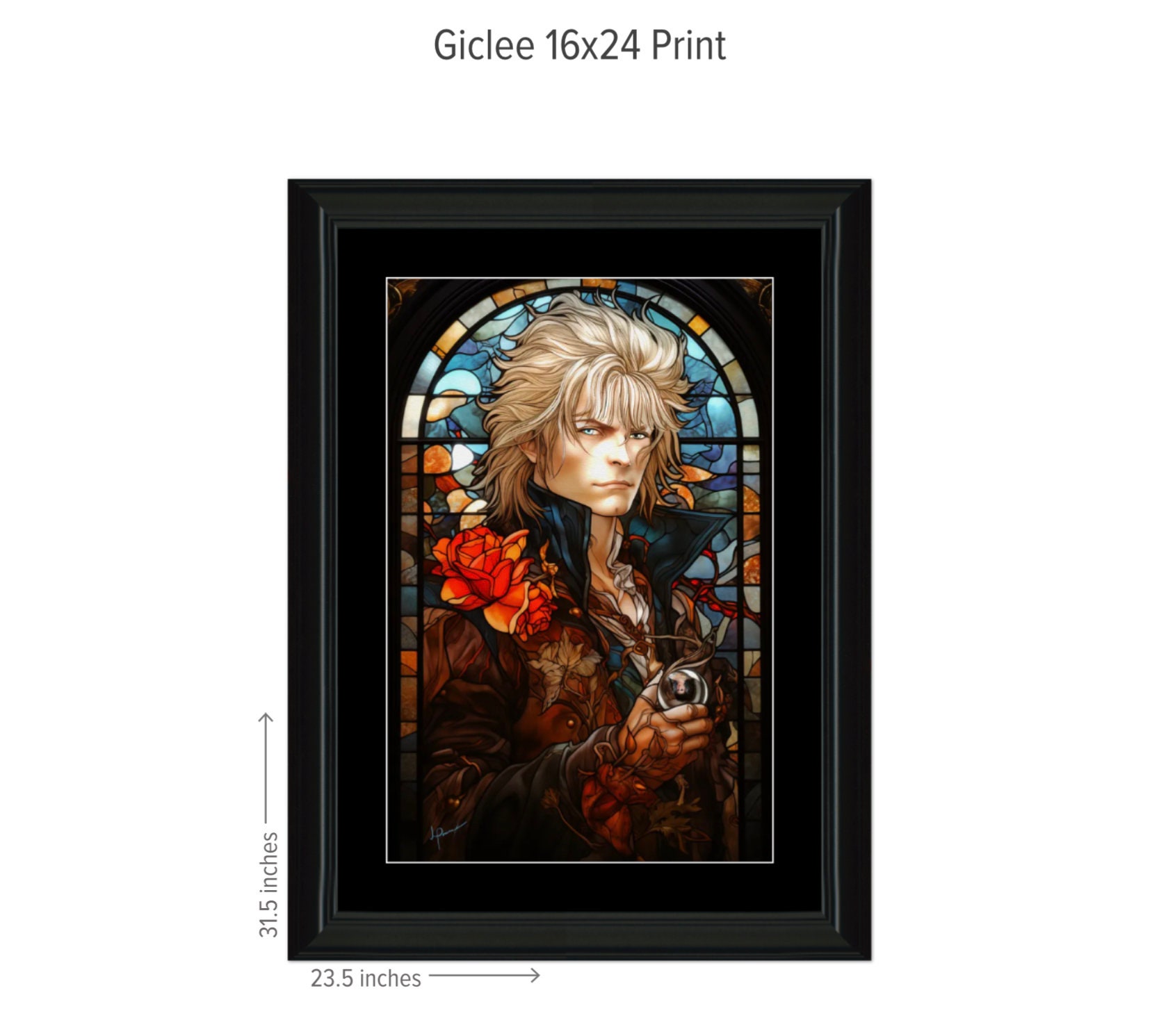 Labyrinth/jareth Goblin King/sarah/magic Ball/a Museum Quality Giclee ...