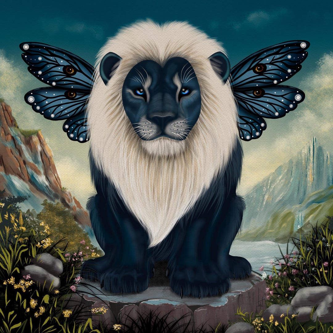 SIGNED ARTIST PROOF -aether's Guardian- Illustration- Giclee Print - Etsy