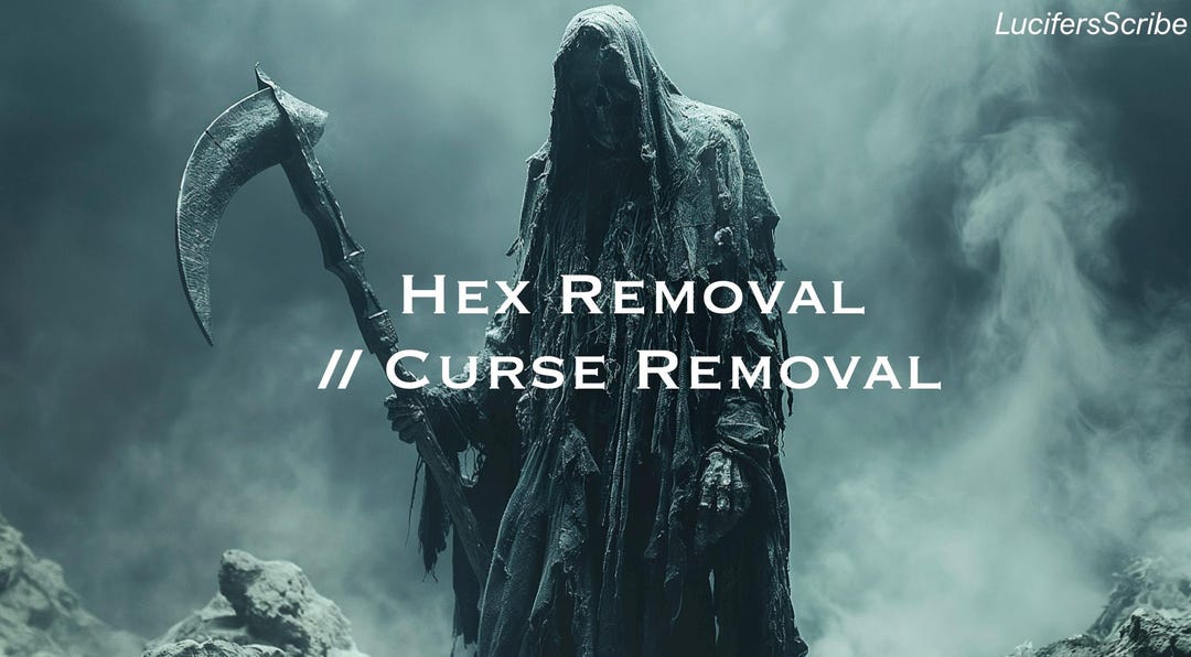 HEX // CURSE REMOVAL // Get Rid of Negative Energies - Etsy