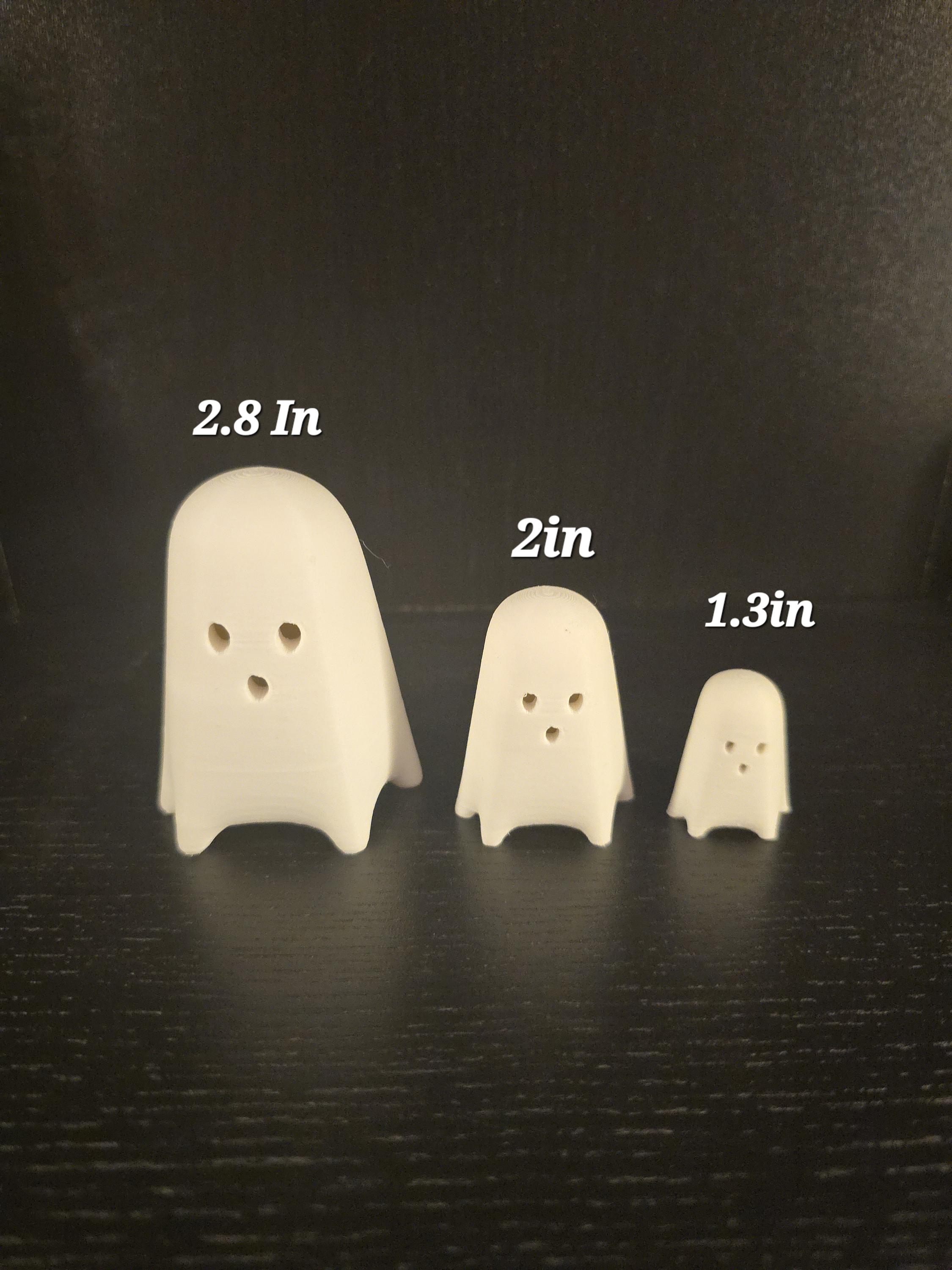Halloween Ghost Figures, Halloween Decor, Nesting Figurines, 3D Printed ...