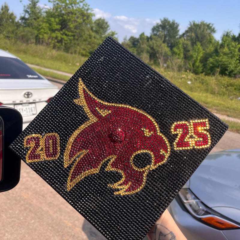 Bling Graduation Cap - Etsy