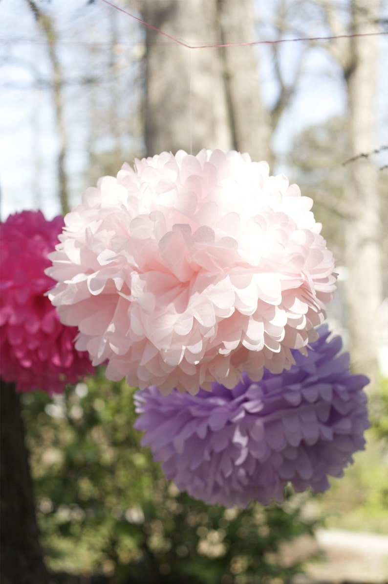 30 Poms Choose Your Colors | Etsy