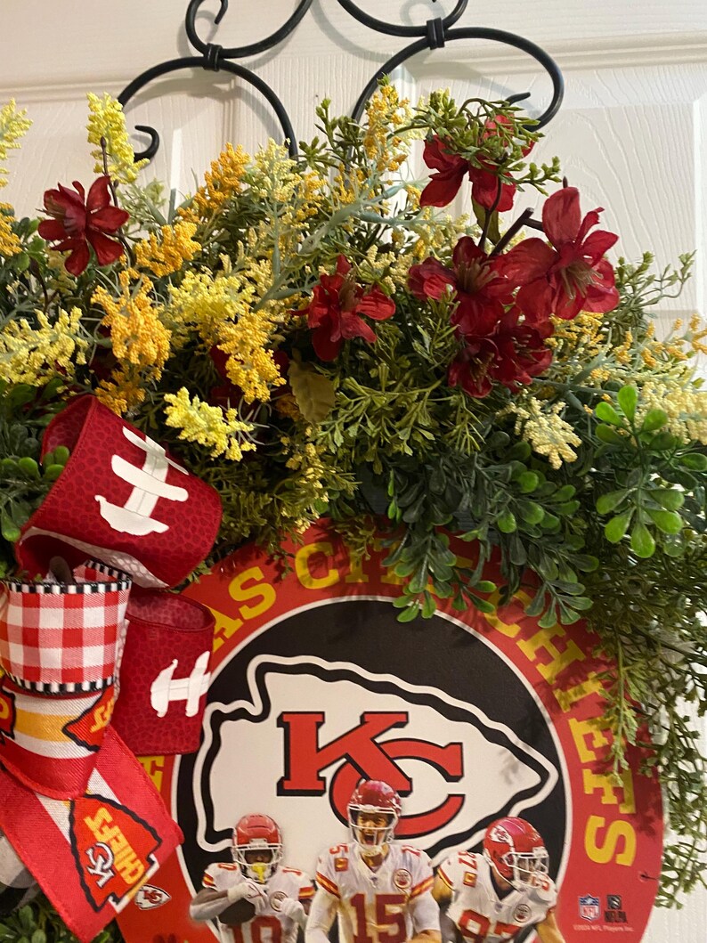 Kansas City Chiefs Wreath - Etsy
