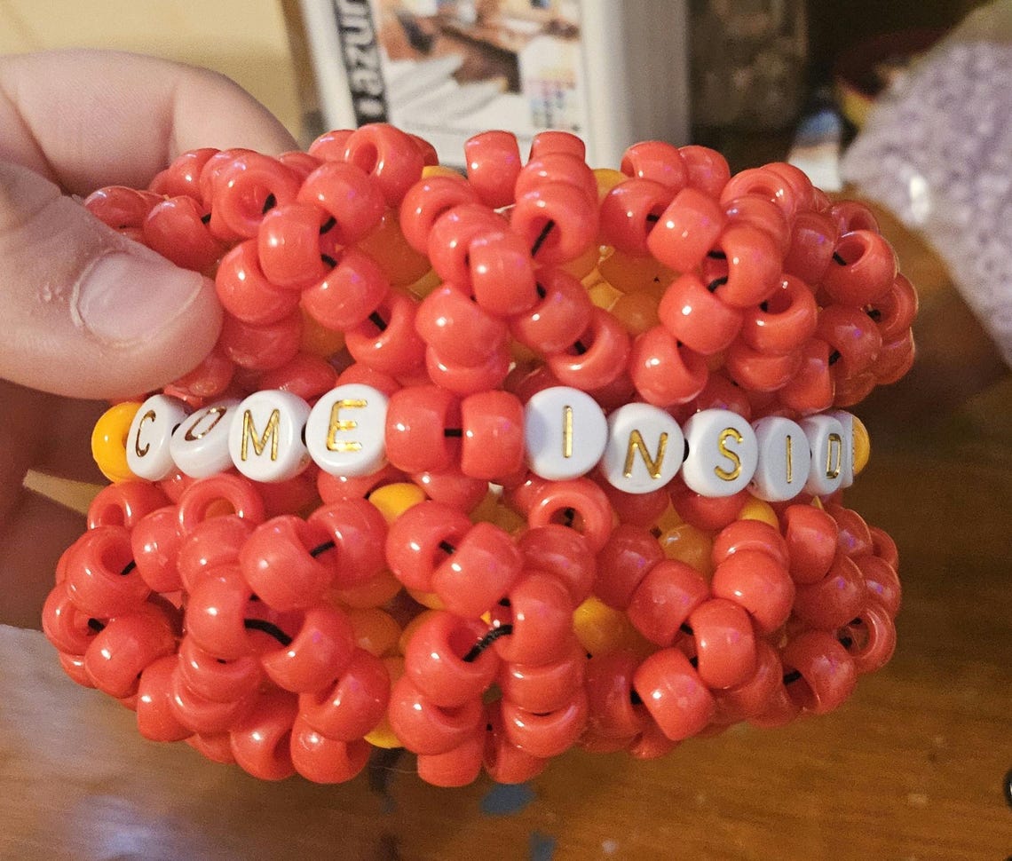 Mini 3D Xbase Rotating Kandi Cuff - Etsy