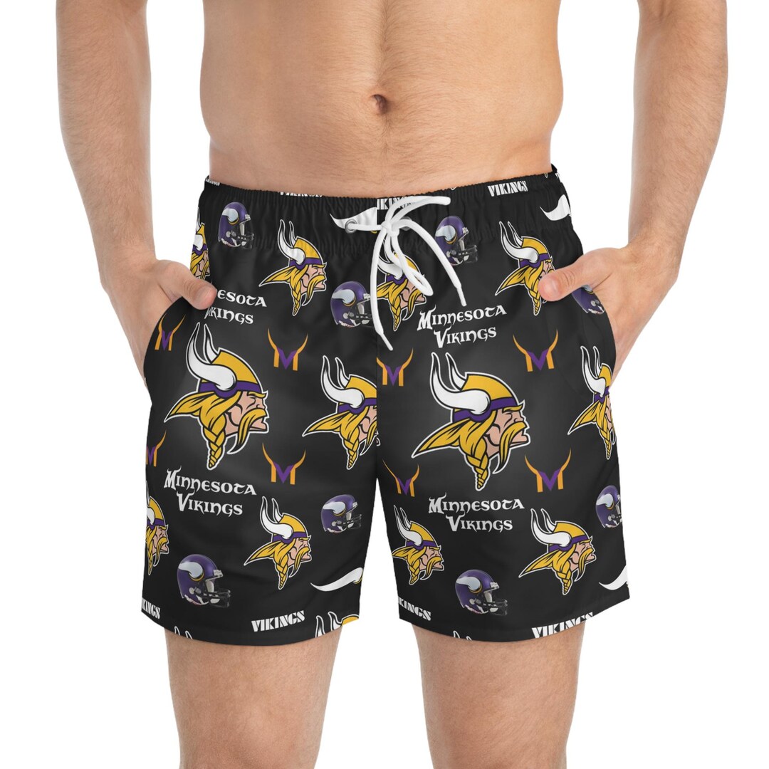 Minnesota Vikings Swim Trunks - Game Day Fashion for Men, NFL Fan Gear ...