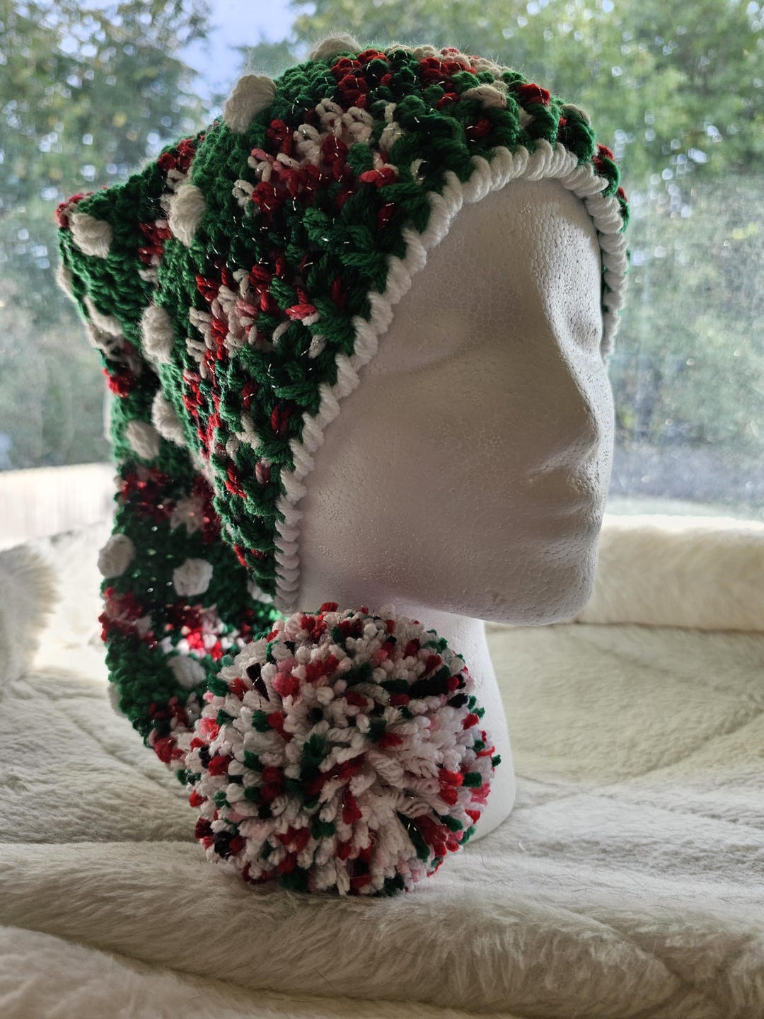 Beautiful Crochet Hat Made With Your Choice of Color Combinations - Etsy
