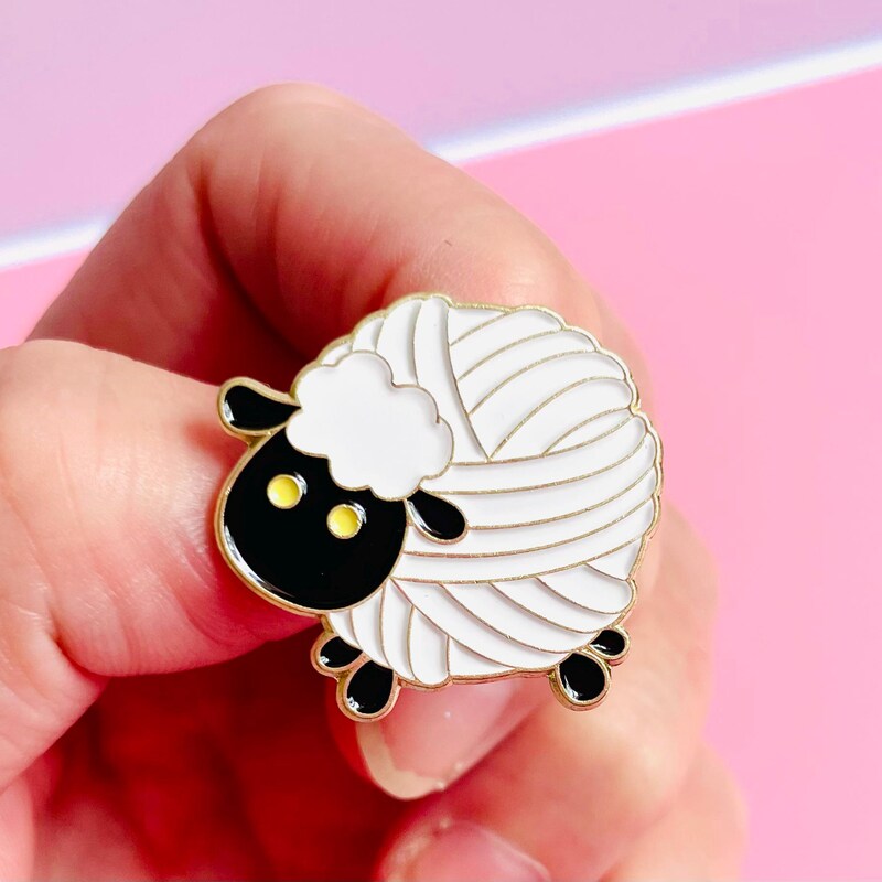 Sheep Pin - Etsy