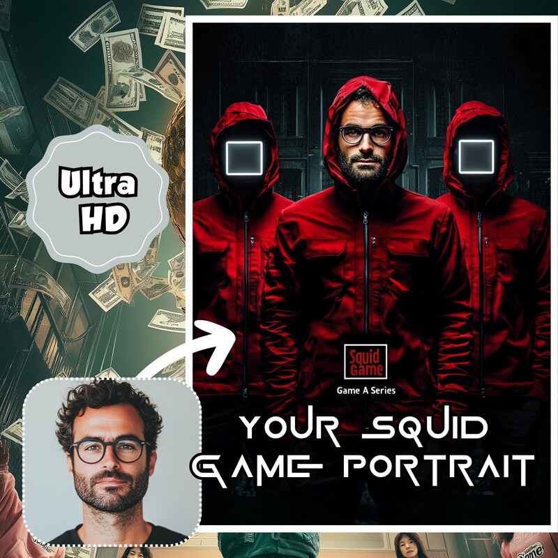 Squids Game Poster - Etsy