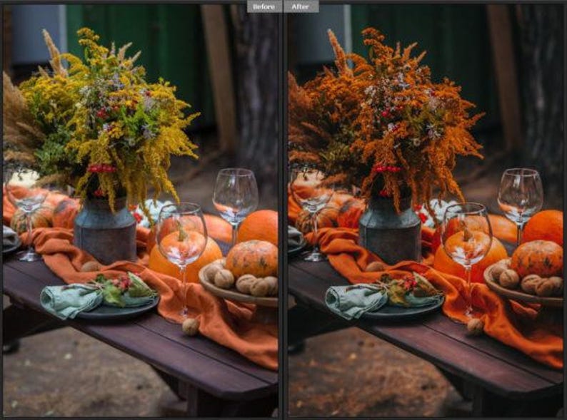 Cozy Fall Photo Presets | Warm Autumn Mobile Filters (digital Download ...