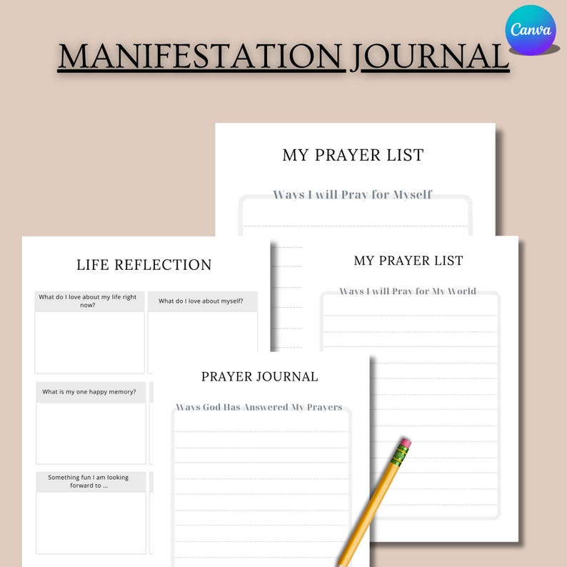 Faithful Prayer Planner and Bible Study Journal | Digital Devotional ...