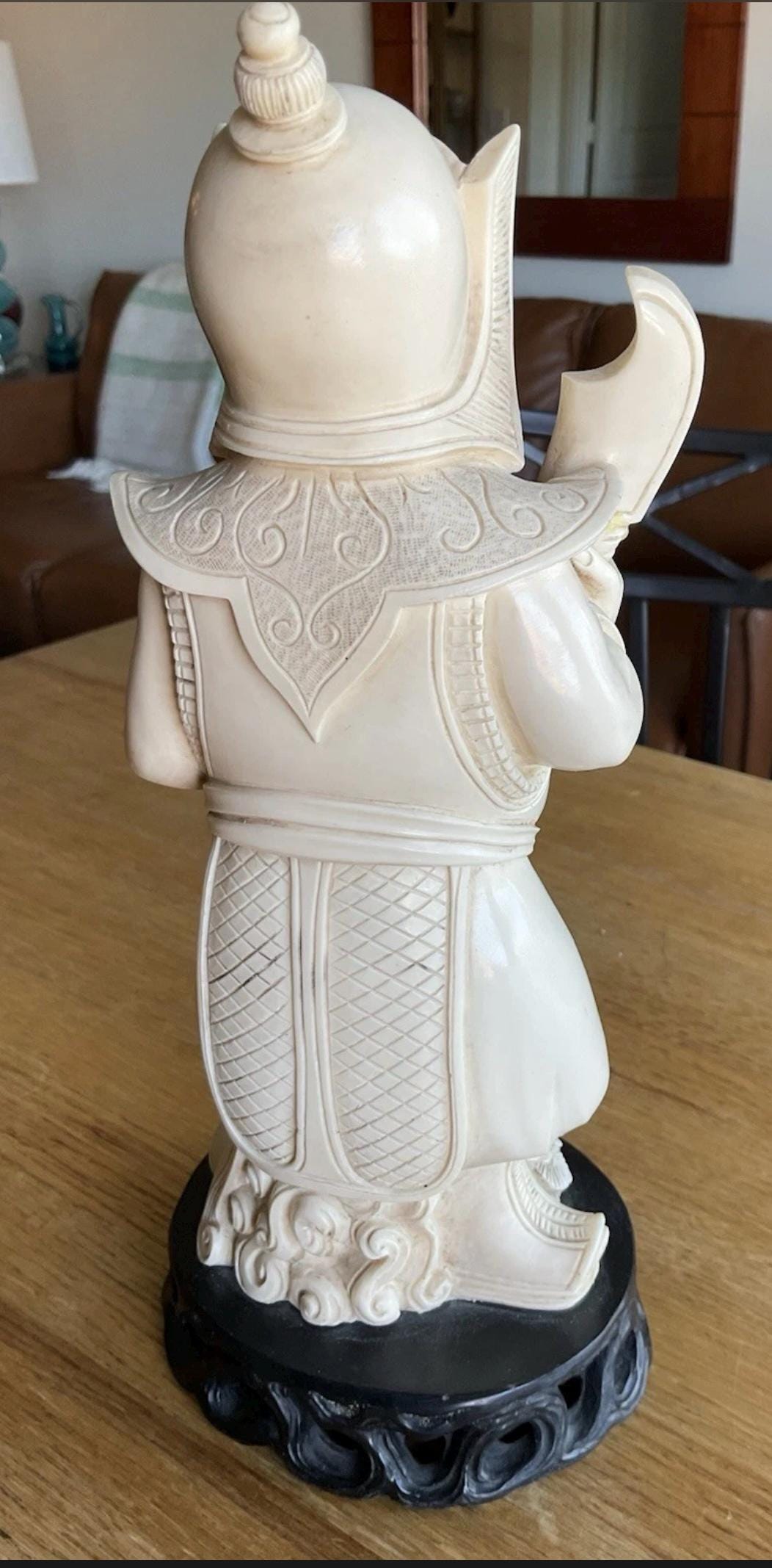 Vintage Japanese Samurai Warrior Statue - Etsy