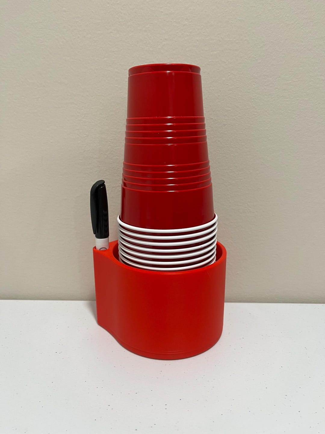 Red Solo Cup Marker Holder - Etsy