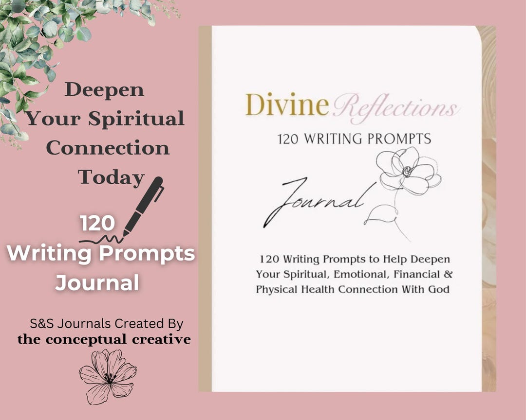 Reflections: 120 Writing Prompts Journal; Manifestation, Affirmation ...