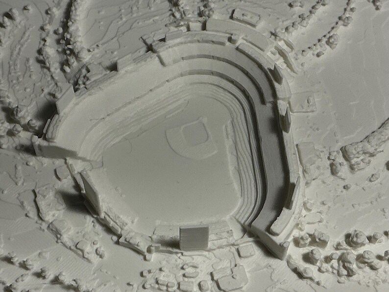 World Series 3d-printed Dodger Stadium Model Unique Sports Memorabilia ...
