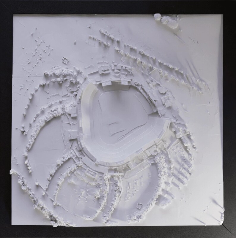 World Series 3d-printed Dodger Stadium Model Unique Sports Memorabilia ...